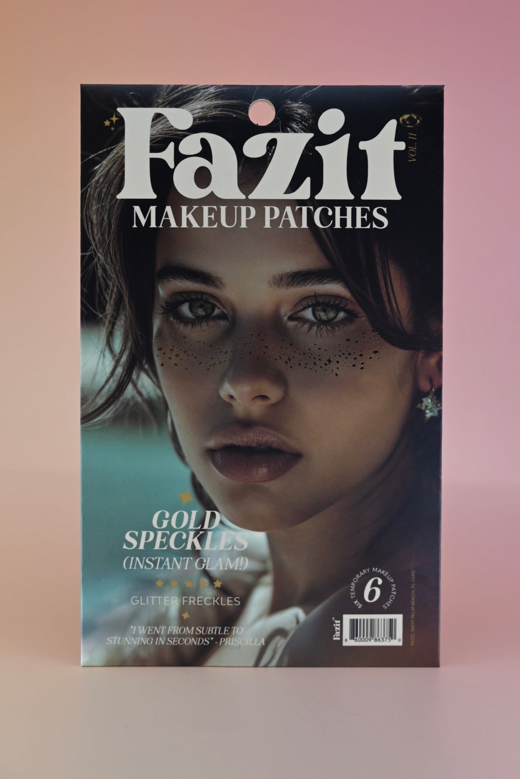 Gold Stardust Speckles Makeup Patches – The Boho Depot