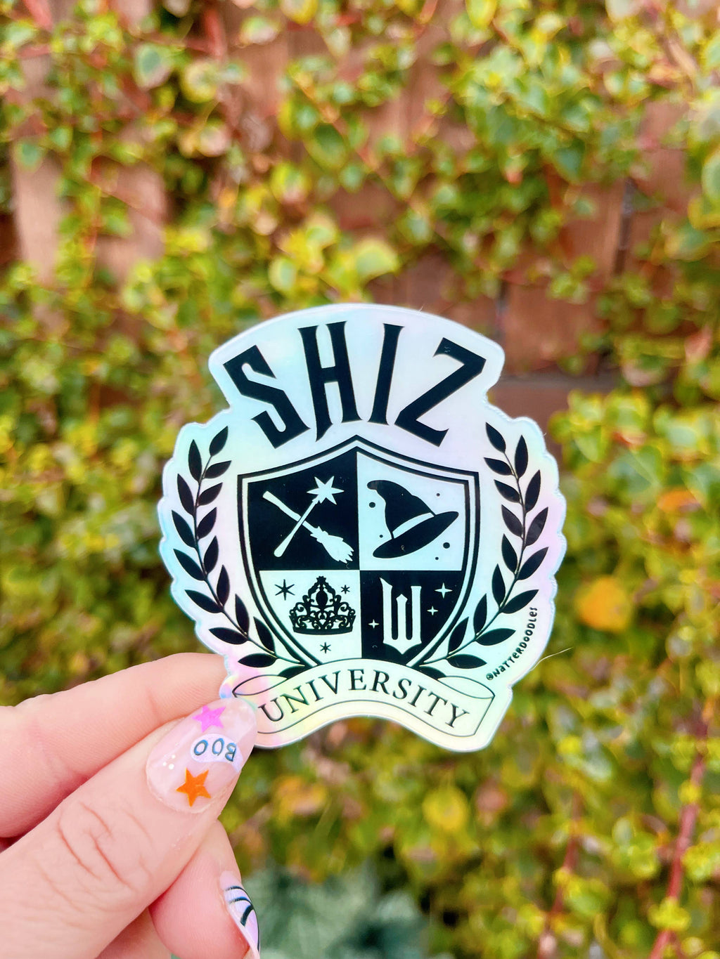 Shiz University Wicked Movie Musical Holographic Sticker – The Boho Depot