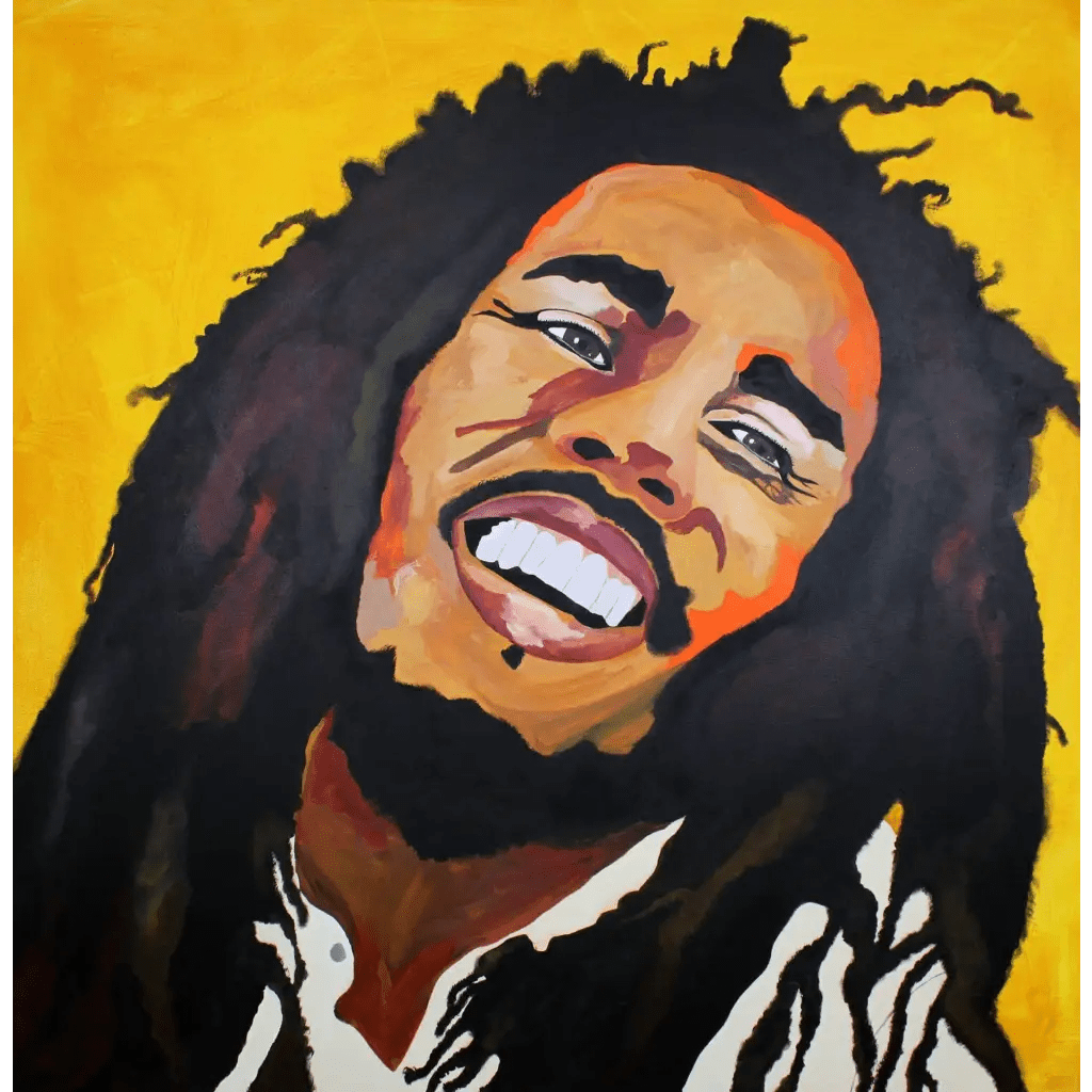 Bob Marley Sticker - Decorative Stickers – The Boho Depot