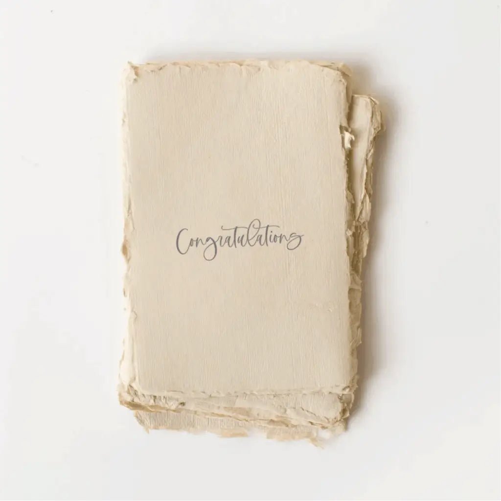 Congratulations Card from Paper Baristas – The Boho Depot