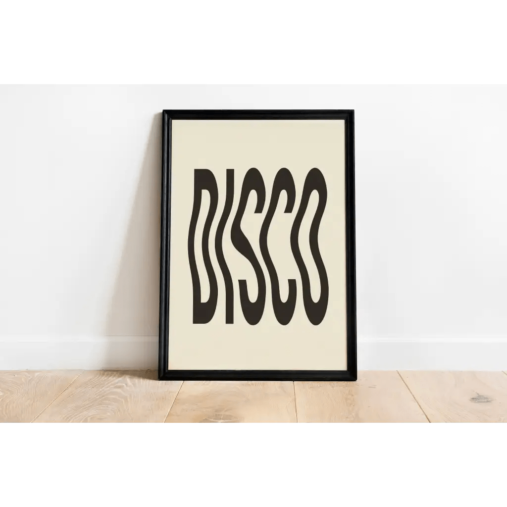 Groovy Disco Art Print | 8 x 10 - Posters Prints & Visual Artwork – The ...