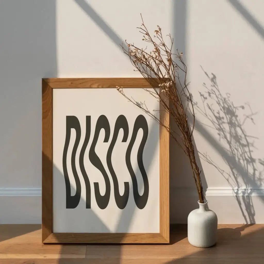 Groovy Disco Art Print | 8 x 10 - Posters Prints & Visual Artwork – The ...