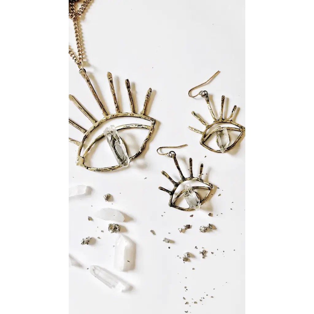 Cosmic Third Eye Necklace – The Boho Depot